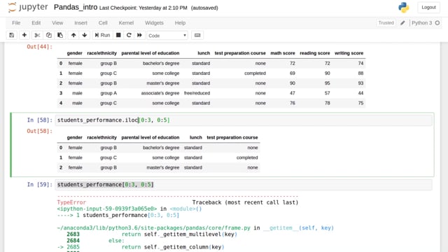Pandas, Dataframes, нет, панды тут ни при чем — Шаг 5 — Stepik