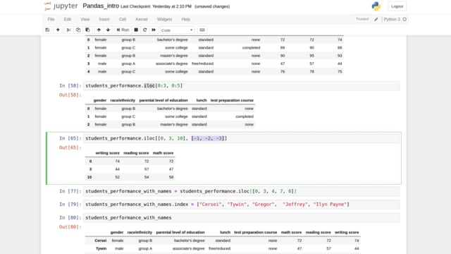 Pandas, Dataframes, нет, панды тут ни при чем — Шаг 7 — Stepik