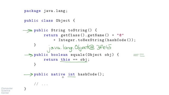 Наследование. Класс Object — Шаг 5 — Stepik