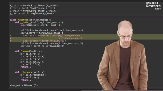 Семинар: Классификация в PyTorch — Шаг 12 — Stepik